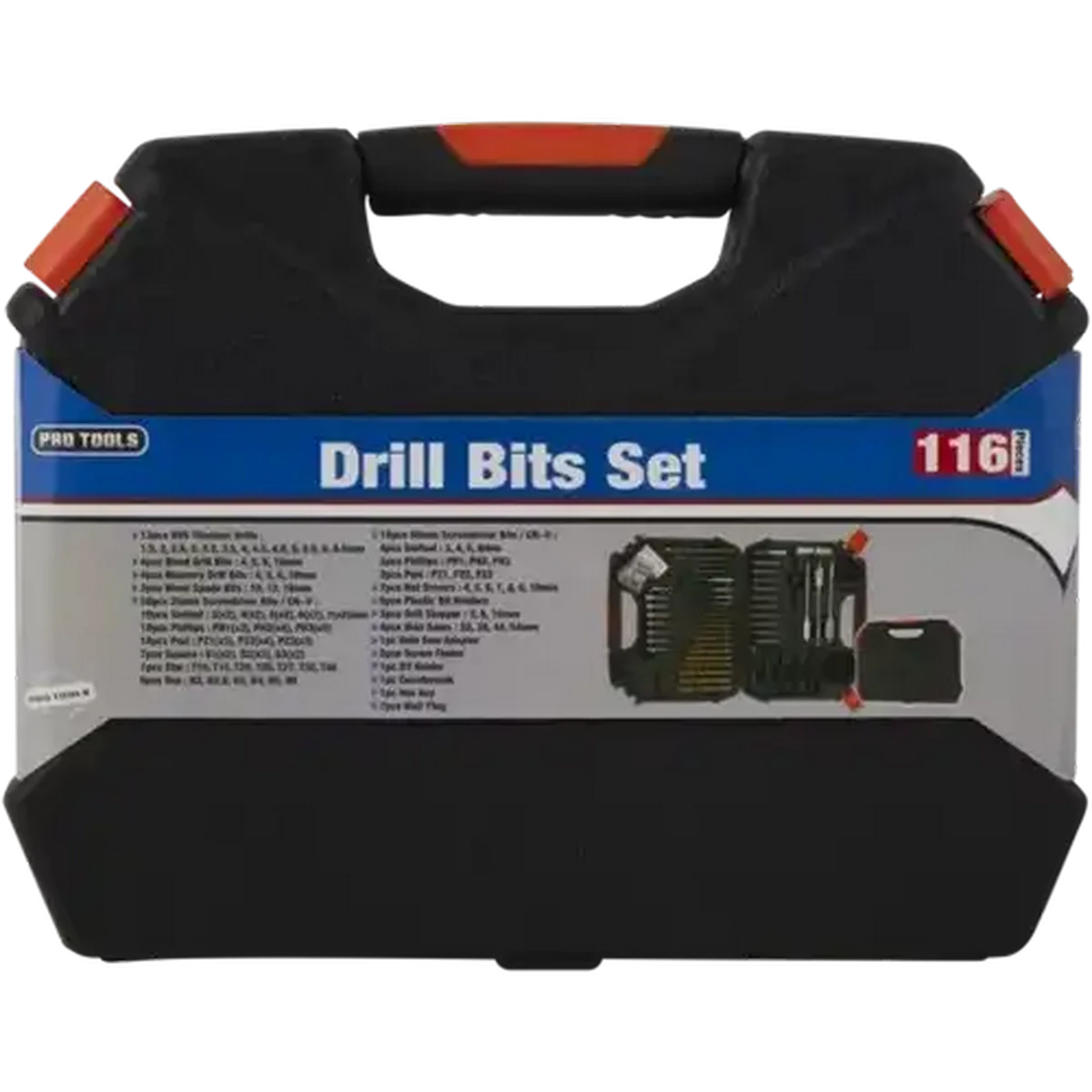 Checkers Sixty60 | Pro Tools Drill Bit Set 116 Piece