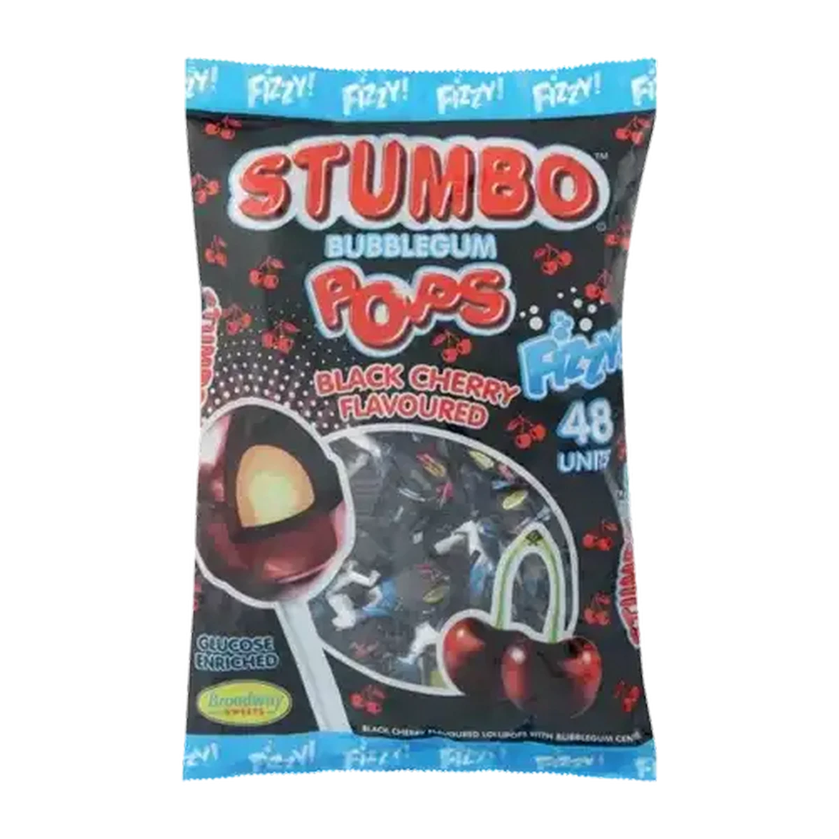 Checkers Sixty60 | Stumbo Black Cherry Flavoured Bubble-gum Lollipops ...