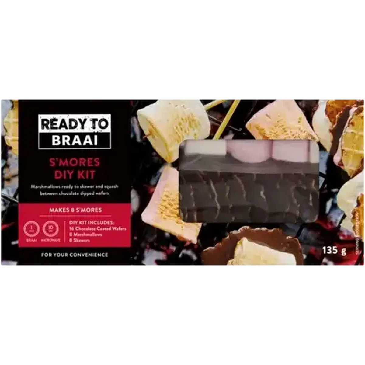 Checkers Sixty60 | Ready To Braai S'mores DIY Kit 135g