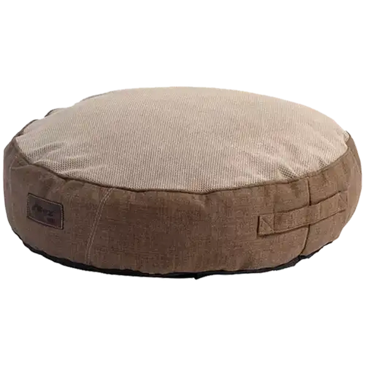 Checkers Sixty60 | Rogz Brown Medium Round Lounge Flat Pet Bed