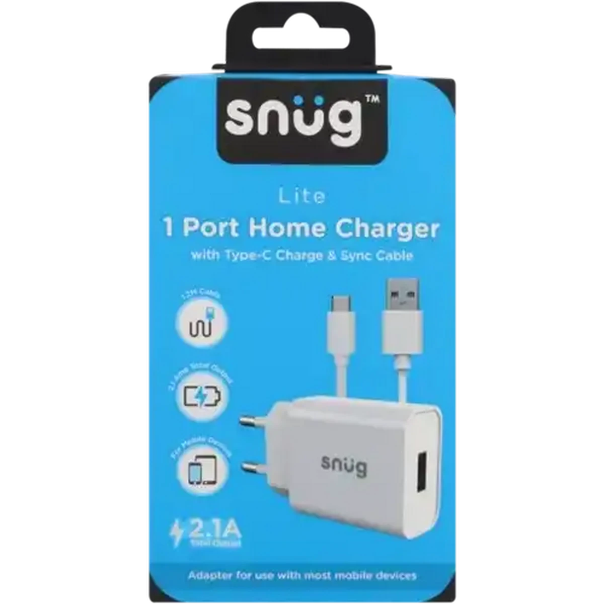 Checkers Sixty60 | Snug White USB Type-C Charge & Sync Cable with Home ...