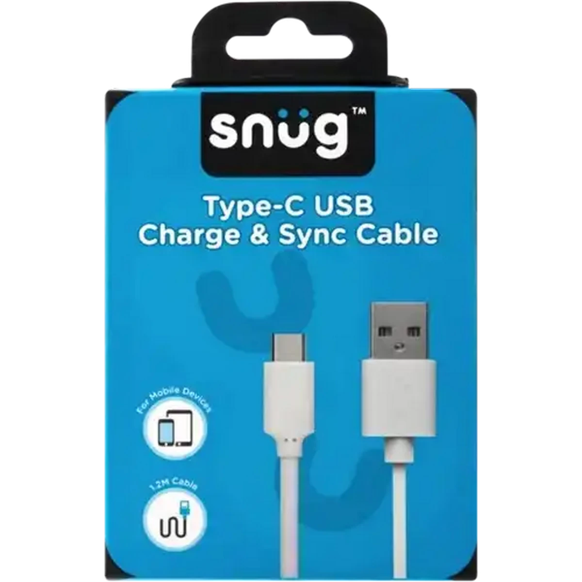 Checkers Sixty60 | Snug White USB Type-C Charge & Sync Cable 1.2m