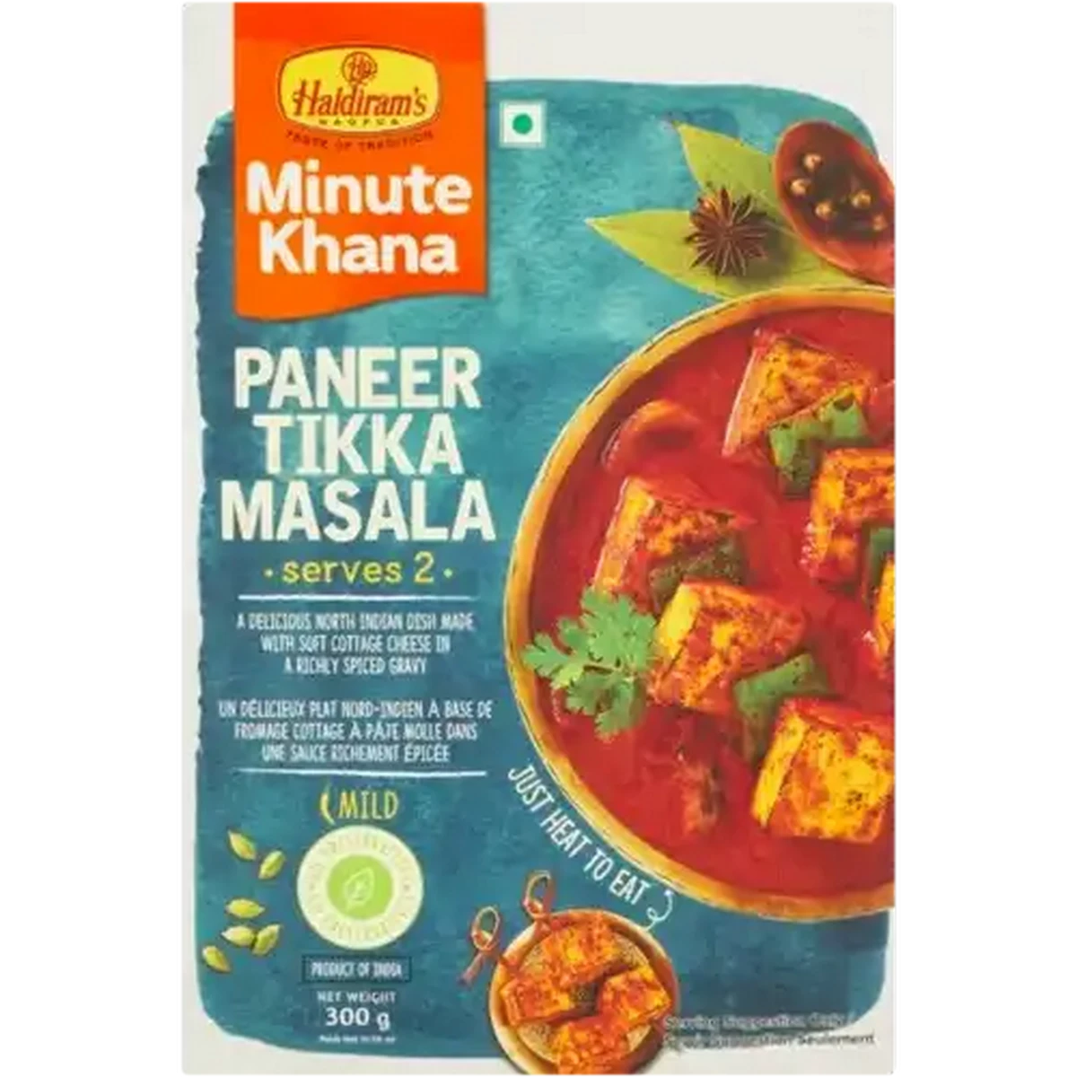 Checkers Sixty60 | Haldiram's Mild Paneer Tikka Masala Curry Ready Meal ...