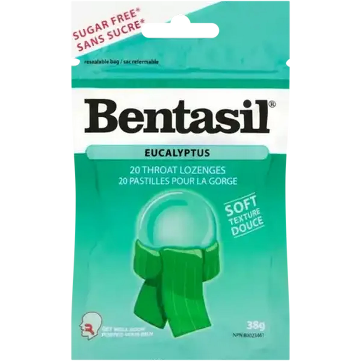 Checkers Sixty60 | Bentasil Eucalyptus Soft Lozenges 20 Pack