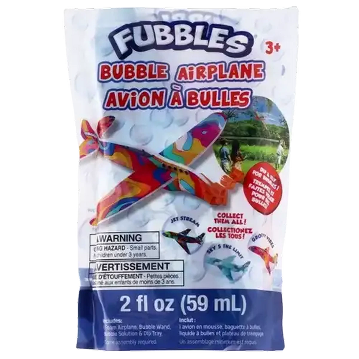 Checkers Sixty60 | Fubbles Bubbles Airplane Bubbles 59ml (Design May Vary)