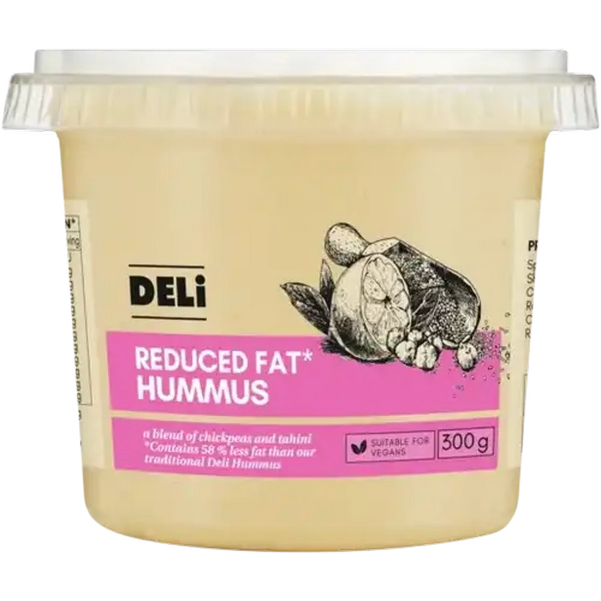 Checkers Sixty60 | Deli Reduced Fat Hummus 300g