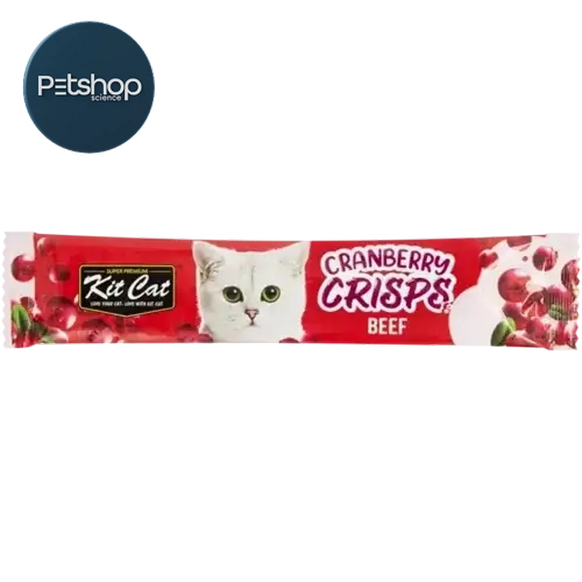 Checkers Sixty60 | Kit Cat Beef Cranberry Crisps Cat Treat 20g
