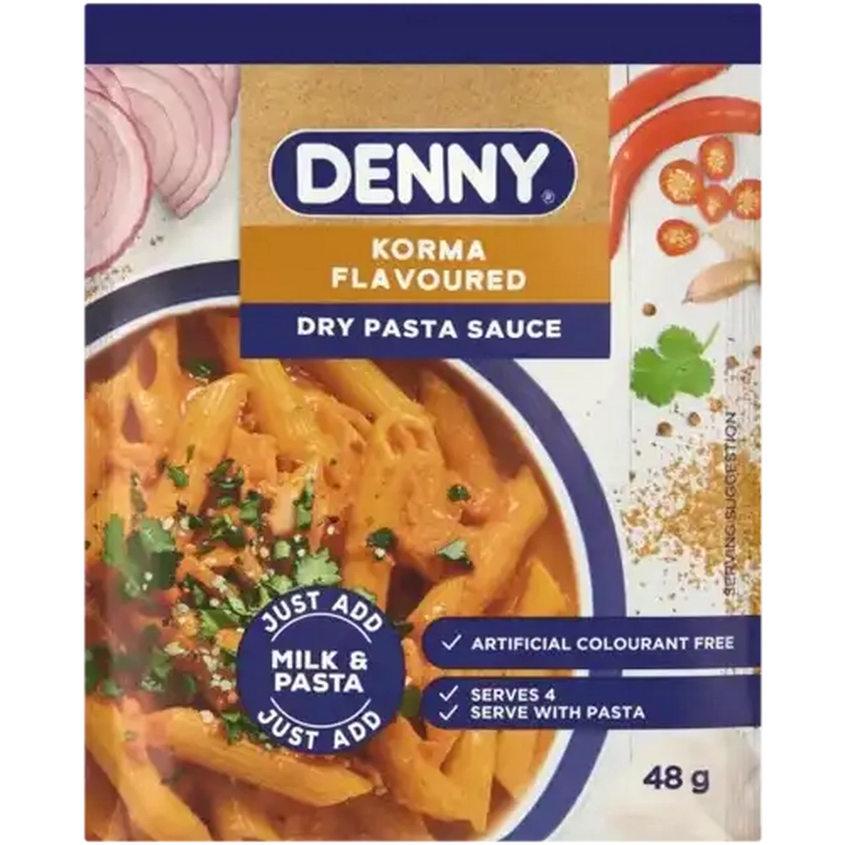 Checkers Sixty60 | DENNY Korma Flavoured Dry Pasta Sauce 48g