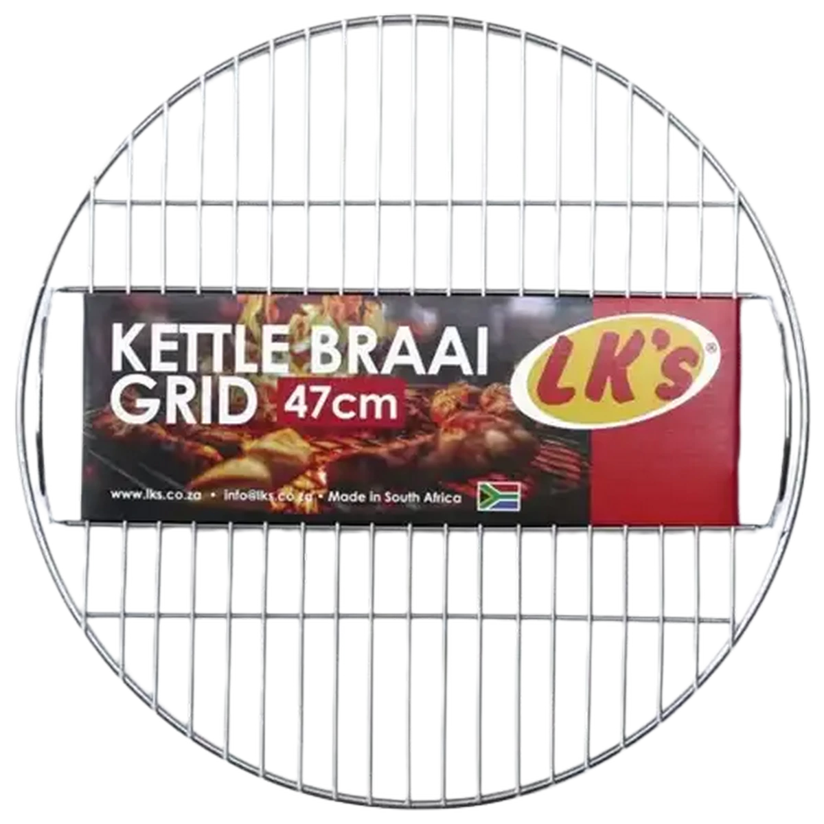 Checkers Sixty60 | LK's Chrome Kettle Braai Grid 47cm