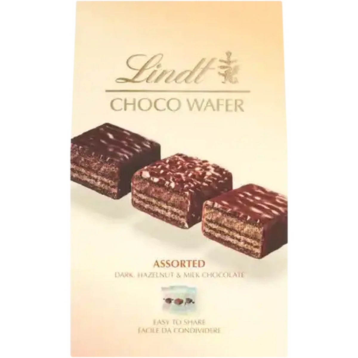 Checkers Sixty60 | Lindt CHOCO WAFER Assorted Dark, Hazelnut & Milk ...