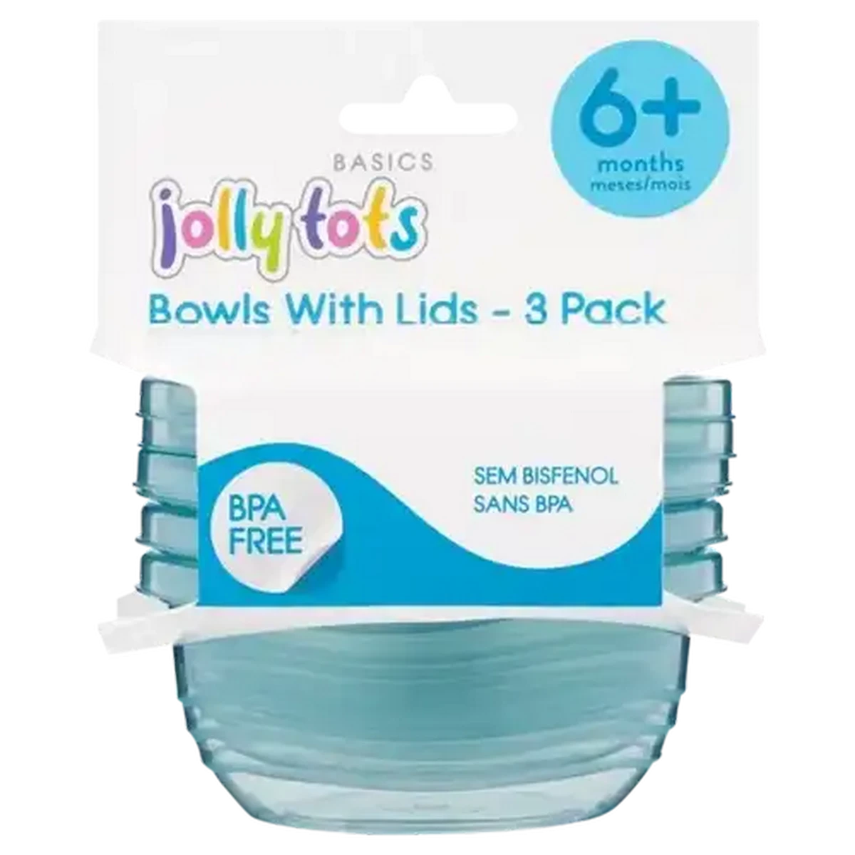 Checkers Sixty60 | Jolly Tots Bowls with Lids 6 Months + 3-Pack (Colour ...